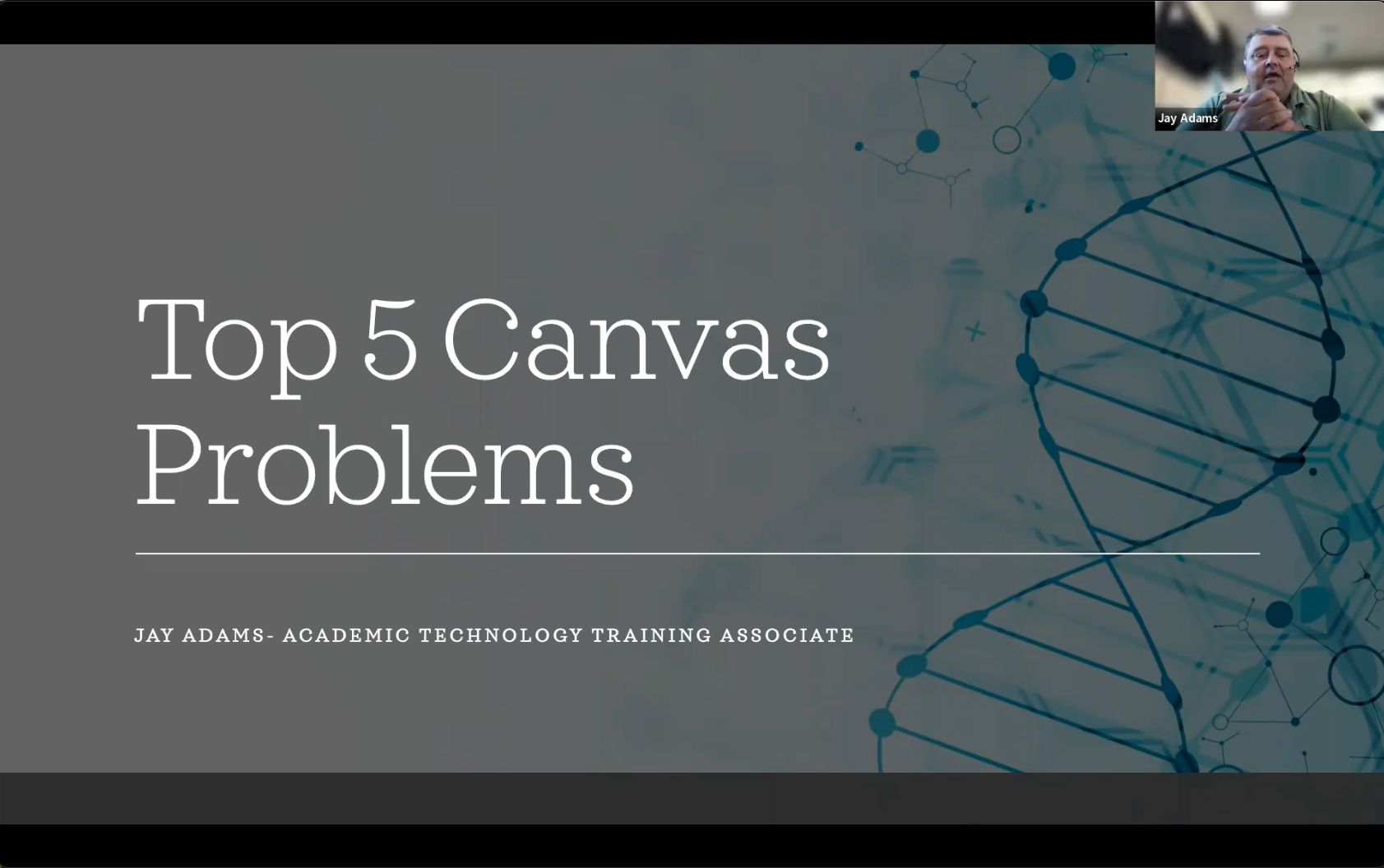 9-26-22 Top 5 Canvas Problems